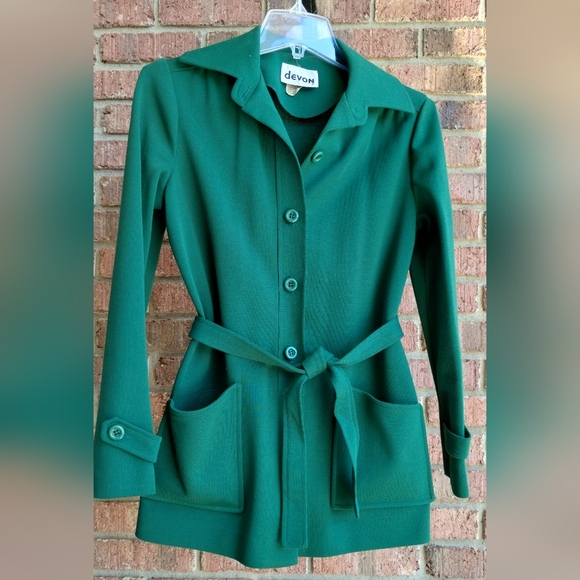 Devon | Jackets & Coats | Vintage Devon Emerald Green Blazer | Poshmark